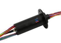 China DC-3GHz Radio Frequency Rotary Joint 36 Circuits 2A Capsule Slip Ring for Motion Simulator for sale