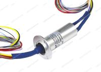 China 22 Circuit 250 RPM Capsule Slip Ring Compact Structure Low Electrical Noise Precious Metal Contact for sale