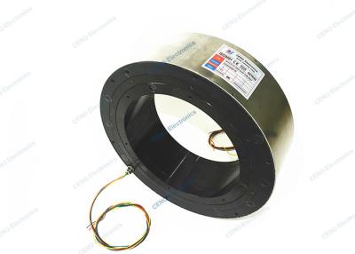 China Large Size Carbon Brush Slip Ring Low Temperature Speed 8rpm for sale