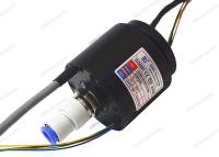 China Aluminum Alloy Integrated Air Rotary Union 10Bar 100rpm with Ethernet and Power for sale