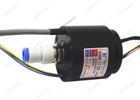 China Aluminum Alloy Integrated Air Rotary Union 10Bar 100rpm with Ethernet and Power for sale
