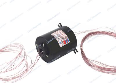 China Through Hole Slip Ring 12mm 4 T Type Thermocouple Signal 10000rpm High Speed for sale