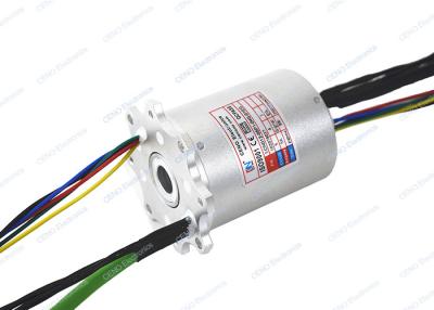 China 1000M Ethernet Signal Through Hole Slip Ring Low Temperature For Industry for sale