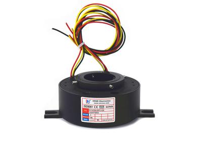 China Through Hole High Speed Slip Ring 1000rpm with Ø38.1mm Bore and 3×10A Circuits for Industrial Automation for sale