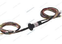 China Capsule Low Temperature Gigabit Ethernet Slip Ring 8 Circuits 10A 0-250rpm for sale