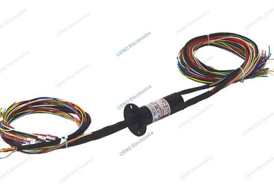 China Capsule Low Temperature Gigabit Ethernet Slip Ring 8 Circuits 10A 0-250rpm for sale
