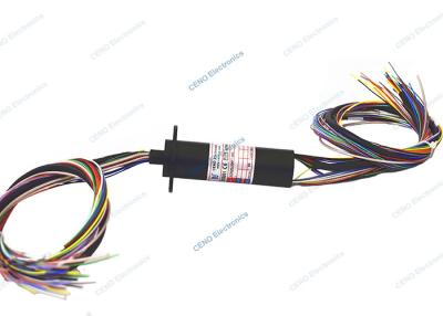 China Compact Industrial Slip Ring 4 Circuits 5A 44 Channels Encoder Signal for Automation for sale