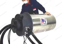 China High Protection Waterproof Slip Ring IP65 130A 1000M Ethernet for Industrial Machinery for sale