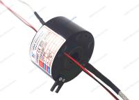 China K Type Thermocouple Slip Ring 2 Circuits 5A 12mm Through Hole for Industrial Automation for sale