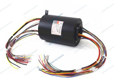 China 50mm Through Hole Slip Ring 5 Circuits 15A 32 Circuits 5A Low Temperature -40°C for sale