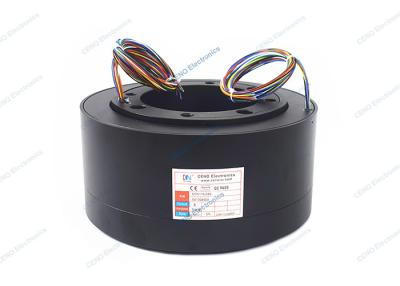 China 8 Circuits Signal Slip Ring With Inner Bore 115mm For Motion Simulator for sale
