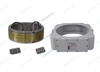 China SCN338-C-07P4 Two Half Style Through Hole Electric Slip Ring 7 Circuits 25A 12VAC/VDC Ø338mm for sale