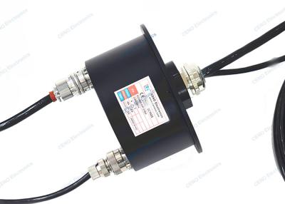 China 100M Megabit Ethernet Slip Ring IP55 -40°C Low Temperature for Industrial Automation for sale