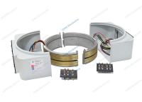 China High Current Separate Slip Ring Carbon Brushes 40Amp 360VAC with 360mm Through Hole for Ferris Wheel Applications for sale