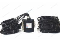 China Diameter 190mm Low Temperature Slip Ring With Megabit Ethernet Signal for sale