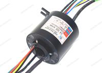 China Through Hole Slip Ring 25.4mm with 100M Ethernet 5 Circuits 20A for Industrial Automation for sale
