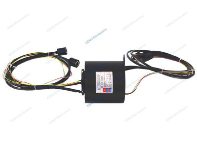 China 100M Megabit Ethernet Slip Ring 50mm Through Hole 4 Circuits 5A Power for sale