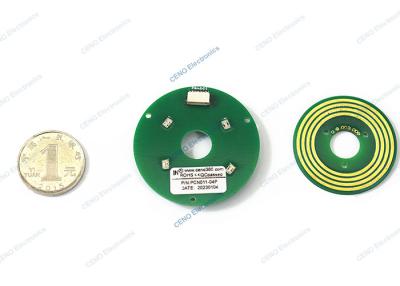 China PCN011-04P Platter Separates PCB Slip Ring with Ø11mm Hole Size and Ø38mm External Diameter for sale