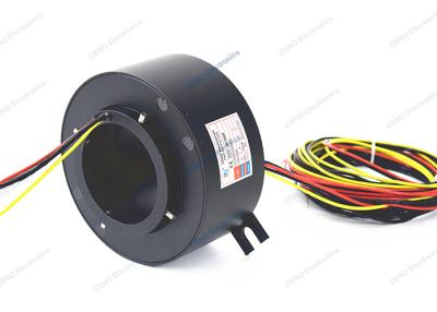 China Profibus Signal Slip Ring Through Hole 95mm 3 Circuits 20A for Intelligent Equipment for sale