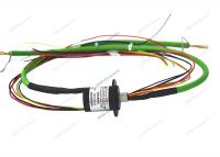 China Megabit Ethernet Capsule Slip Ring 2 Circuits 10A 100Mbps 48VAC Low Temperature for sale