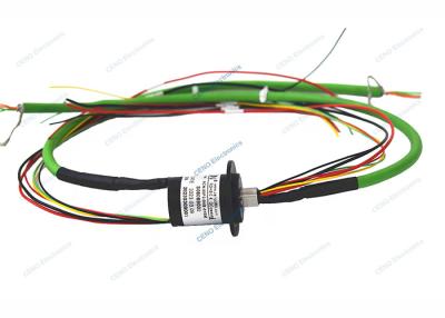 China Megabit Ethernet Capsule Slip Ring 2 Circuits 10A 100Mbps 48VAC Low Temperature for sale