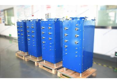 China High Current Carbon Brush Slip Ring IP54 800A 500VAC with Binding Post for Marine for sale