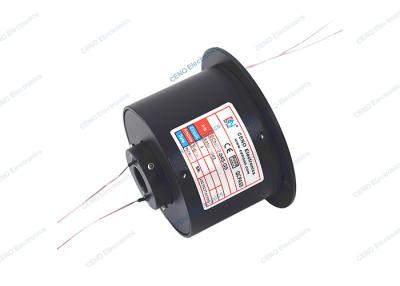China ODM OEM High Speed Slip Ring 10000rpm with Encoder and Through Hole 12.8mm for sale