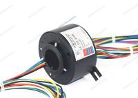 China OEM ODM Electric Power Slip Ring IP51 38.1mm Through Hole 6 Circuits 15A for Industrial Automation for sale
