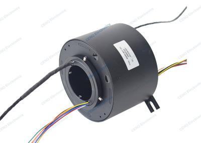 China Industrial 50mm Through Hole Slip Ring With Data / Electrical Collector for sale