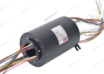 China 36 Circuits 10A Hollow Shaft Slip Ring 50mm Through Hole Electrical Collector for Industrial Machinery for sale