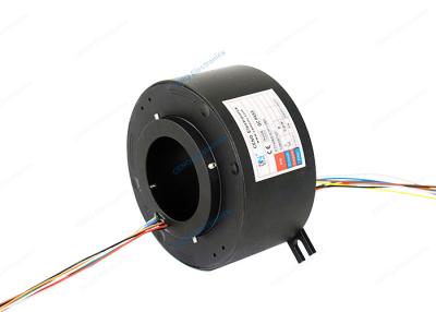 China ID 60mm Through Hole Slip Ring With Rotary Electrical Joint For Industry for sale