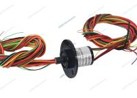 China 300rpm Capsule Slip Ring Small Compact Structure Rotary Electrical Joint for sale
