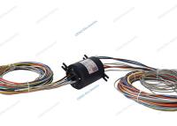 China ID 25mm Through Hole Slip Ring With 10 Circuits Rotary Electrical Joint for sale