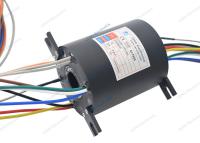 China ID 25mm Through Hole Slip Ring With 10 Circuits Rotary Electrical Joint for sale