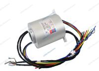 China Integrated Encoder Slip Ring Through Hole ID 38mm 20A 380VAC Electrical Power Collector for sale
