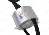 China Low Temperature Through Hole Slip Ring 80mm ID 4 Circuits 10A 18 Signals -70°C to +85°C for sale