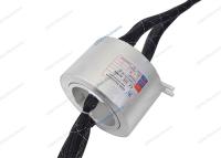 China Low Temperature Through Hole Slip Ring 80mm ID 4 Circuits 10A 18 Signals -70°C to +85°C for sale