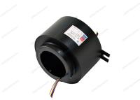 China ID 100mm Through Hole Slip Ring With IP65 Rotating Connector Electrical Swivel for sale