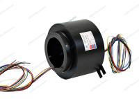China ID 100mm Through Hole Slip Ring With IP65 Rotating Connector Electrical Swivel for sale