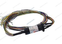 China IP51 Aircraft Slip Ring with Flange Ethernet Signal -100°C to 200°C 8 Circuits 10A for sale