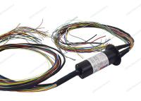 China IP51 Aircraft Slip Ring with Flange Ethernet Signal -100°C to 200°C 8 Circuits 10A for sale