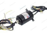 China Encoder Signal Integrated Slip Ring 400VAC With IP65 Rotary Electrical Joint for sale