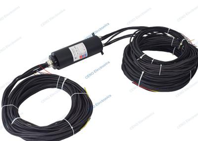 China Solid Electrical Power Slip Ring IP65 Rotary Joint 11 Circuits 32A 18 Circuits 10A for sale