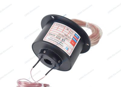China T-Type Thermocouple Through Hole Slip Ring 11.5mm ID 10000rpm High Speed for sale