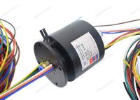 China Integrated Slip Ring Pneumatic Rotary Union 250rpm 8 Circuits 10A Combined Power for sale