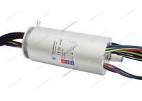 China Integrated Slip Ring with Pneumatic Rotary Union 36 Circuits 250rpm for sale