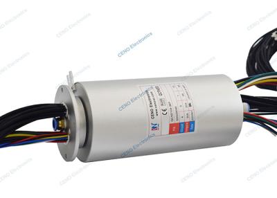 China Integrated Slip Ring with Pneumatic Rotary Union 36 Circuits 250rpm for sale