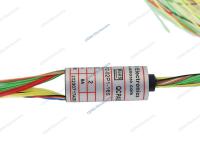 China Aluminum Alloy Capsule Slip Ring External Diameter 12.5mm Electrical Connector for sale