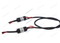 China Bi Fold Miniature Slip Ring Capsule 12A 10rpm for Lamp Stand Camera Rocker for sale