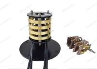 China Carbon Brush Slip Ring 5 RPM 70mm Through Hole High Current 120A Electrical Collector for sale